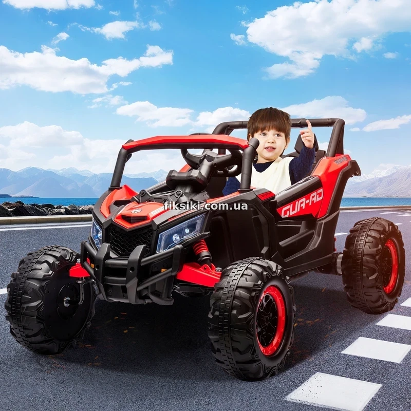 Детский электромобиль багги M 6070 EBLR-3 (24V) красный - Купить в ...