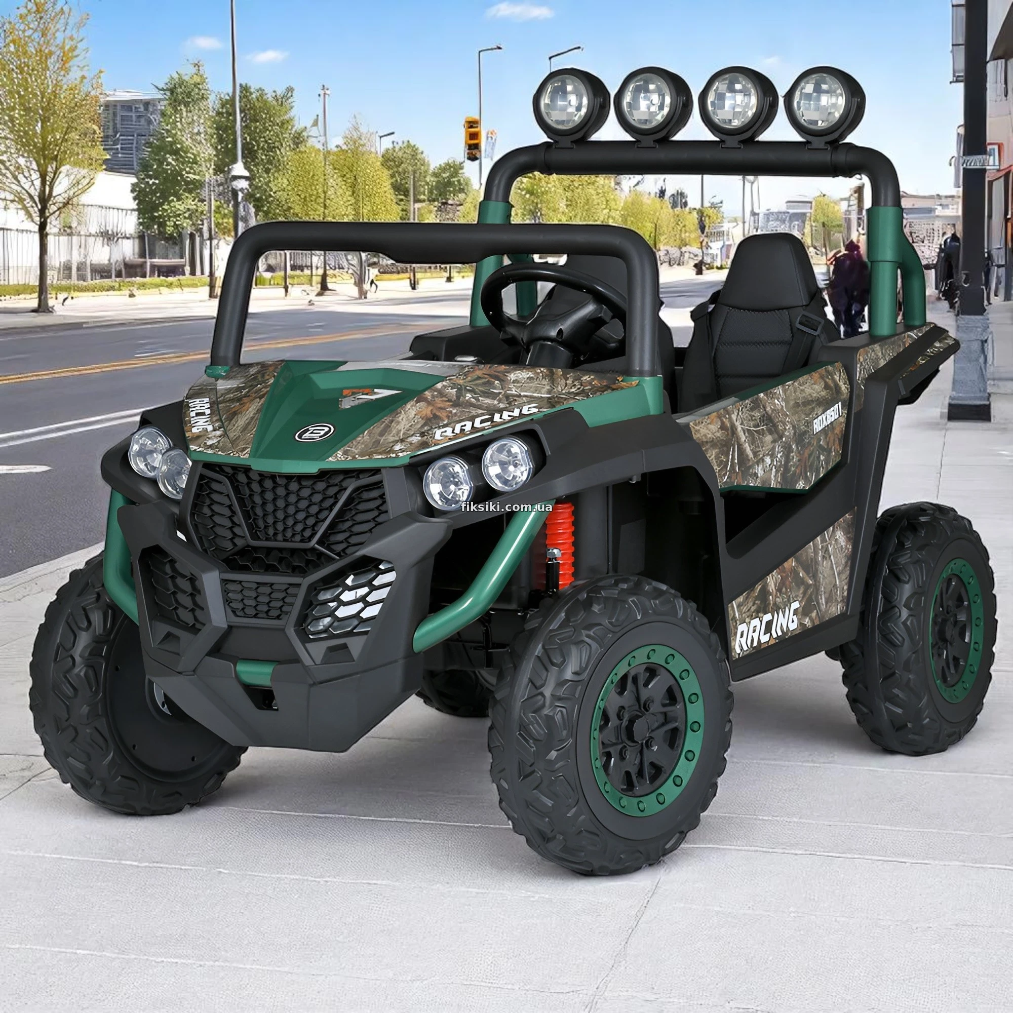 Двухместный электромобиль багги M 6058 EBLR-18-5 (24V), полный привод ...