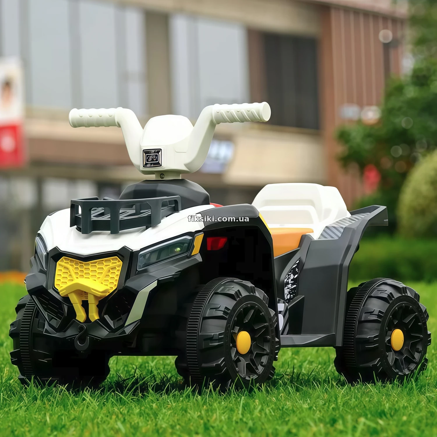 Дитячий квадроцикл - толокар M 6237 EBLR-1 з пультом, м'яке сидіння ...