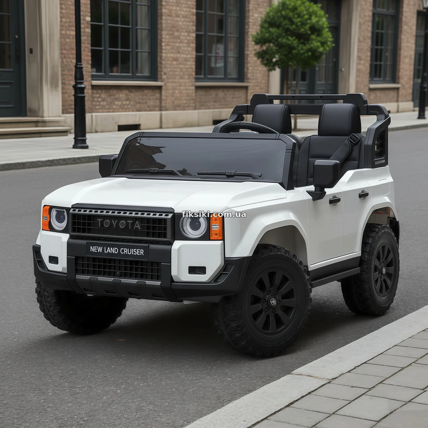 Двухместный детский электромобиль M 6280 EBLR-1 Toyota белый, USB, MP3 ...