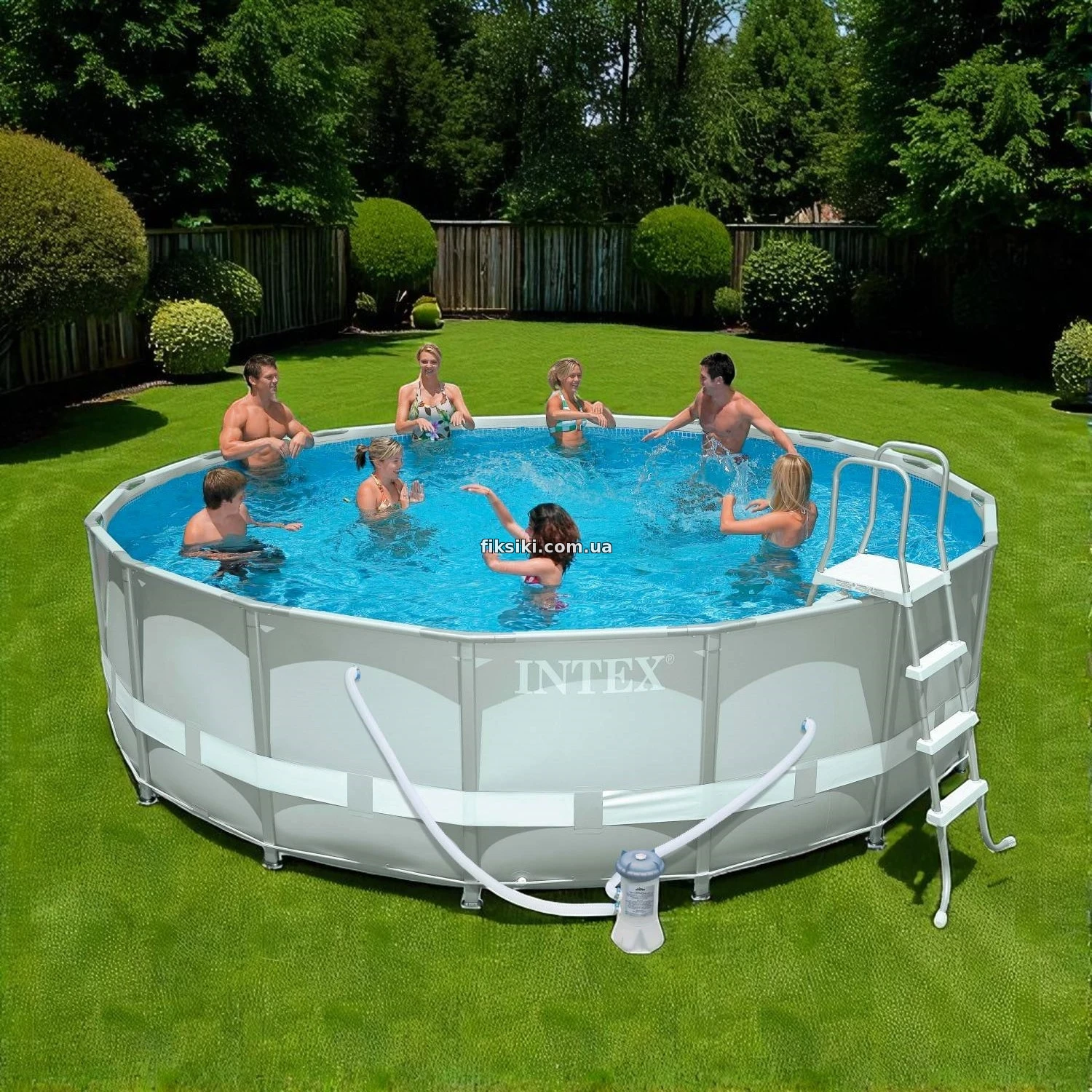 Каркасный бассейн Intex 28322, 488 х 122 см., с песочным фильтр-насосом ...