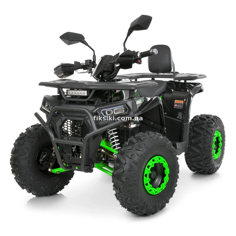 Квадроцикл на акумуляторі HB-FFN1450-2-5(MP3) чорно-зелений двигун 1450 ...