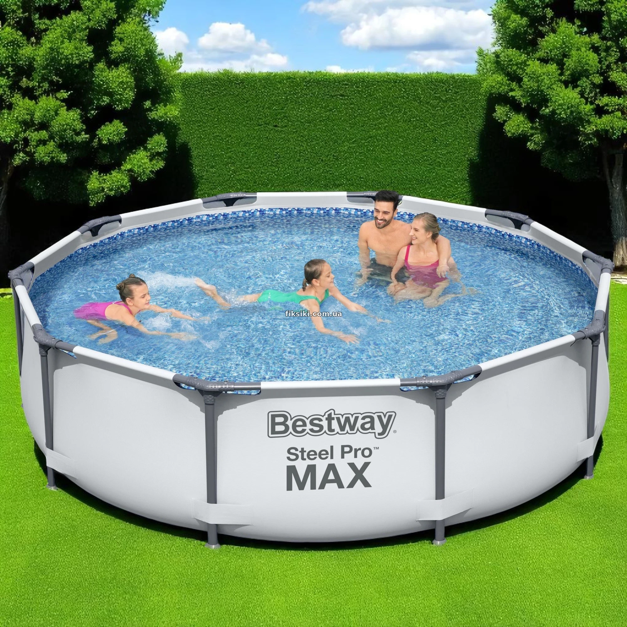 Каркасный бассейн Bestway 56406, 305 х 76 см. - Купить в Украине: Киеве ...